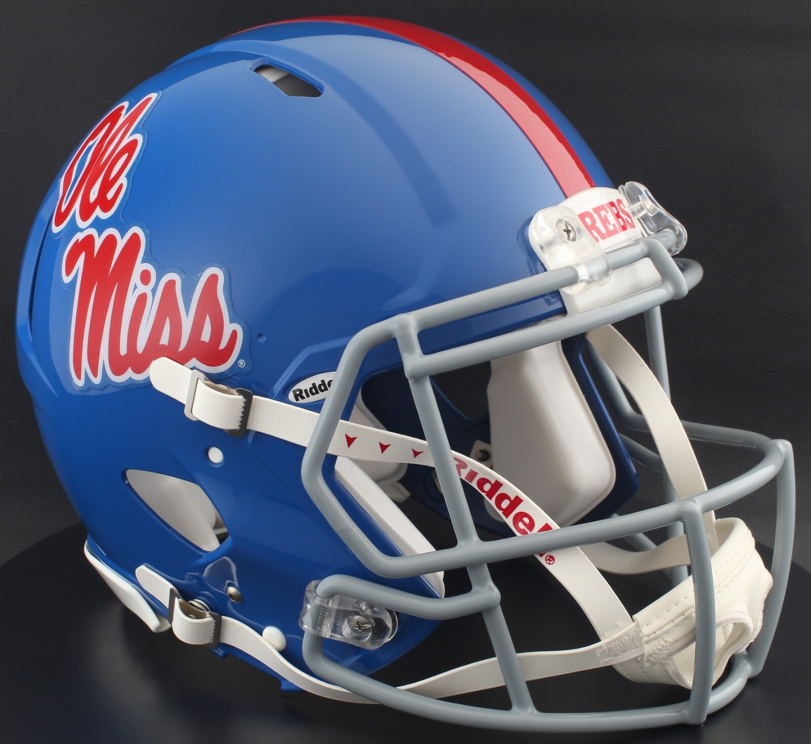 MISSISSIPPI OLE MISS REBELS NCAA Riddell Speed Full Size REPLICA ...