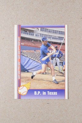 NOLAN RYAN #84 - 1991 Pacific Nolan Ryan Texas Express - B.P. in Texas ...