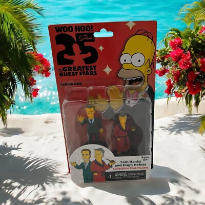 Simpsons 25 Years Greatest Guest Stars Tom Hanks & Hugh Hefner New | eBay