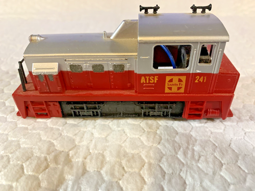 TYCO Santa Fe ATSF 241 Switcher HO Train Diesel Locomotive | eBay