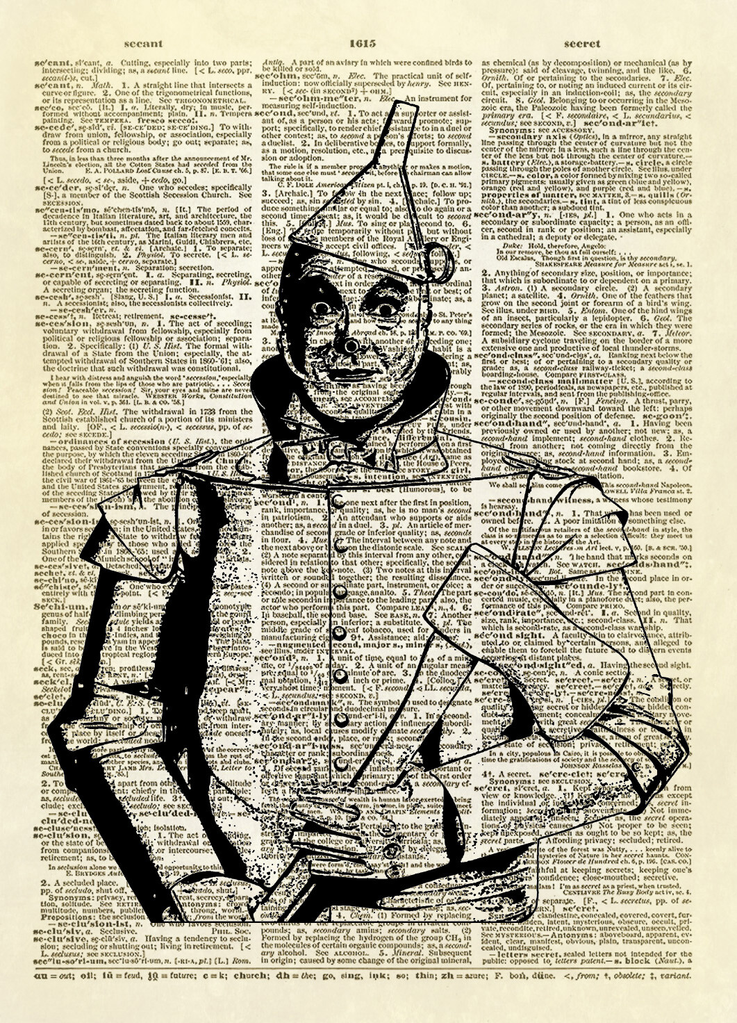 1939 The Wizard Of Oz Tin Man Print Jack Haley Prop/Replica 🌪🏚🌪 | eBay