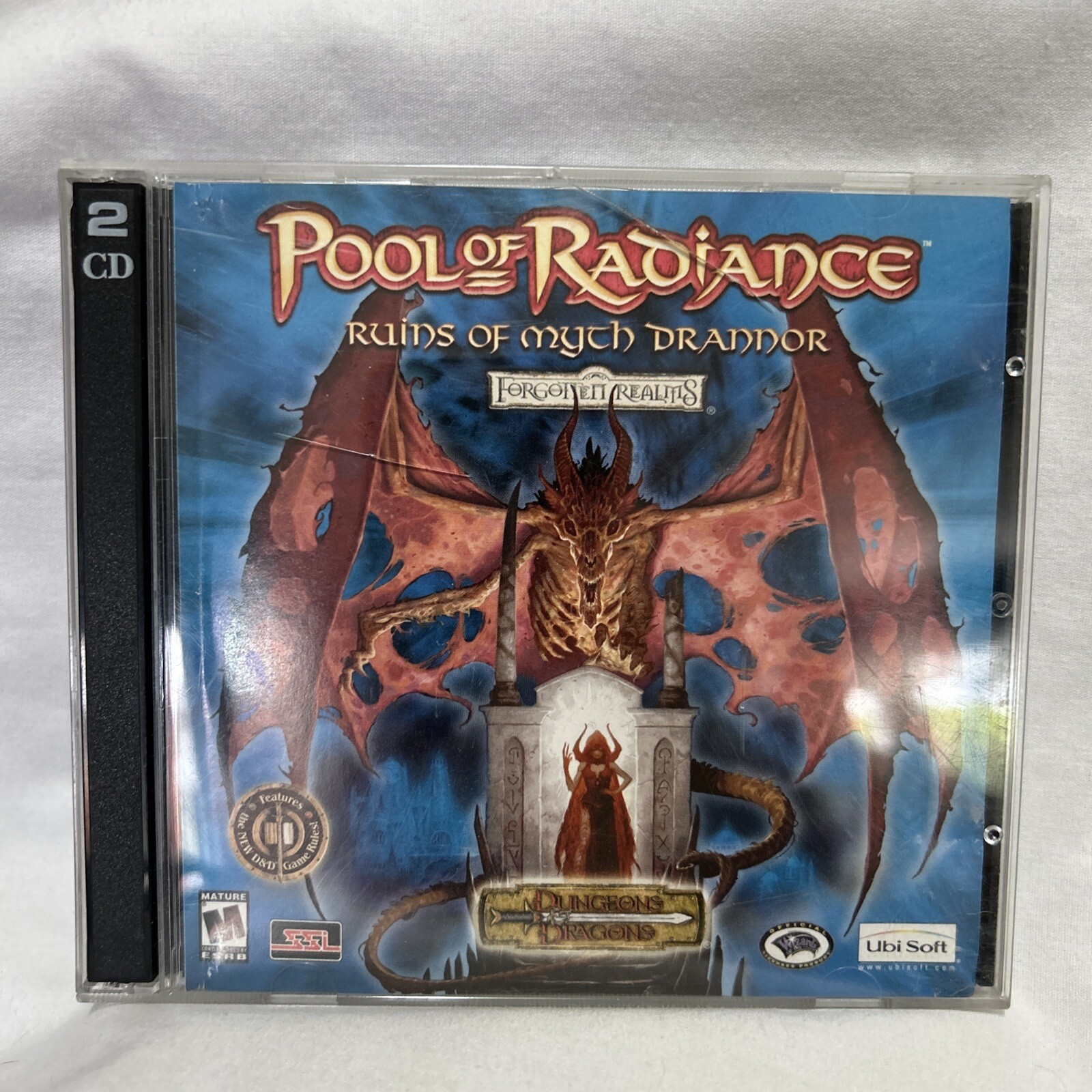 Pool of Radiance Ruins of Myth Drannor Windows PC Spiel 2 Disc CD-ROM ...