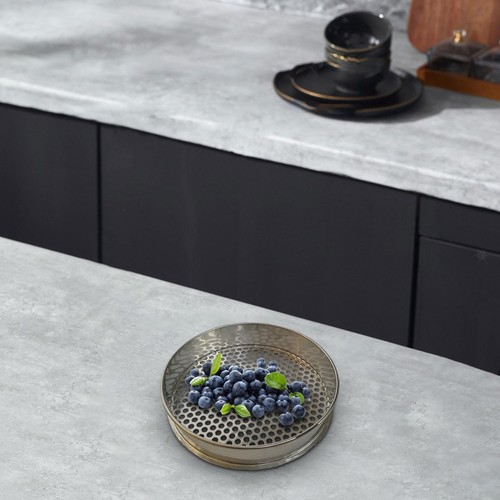 Garden Soil Sieve Food Bean Sifter Lightweight Round Hole Sand Sifter ...