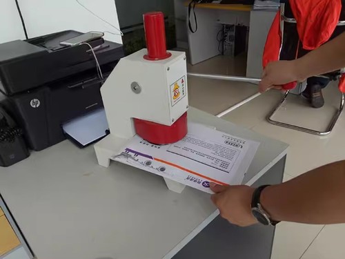 Paper Quantitative Sampler Hand Pressure Grammage Disc Knife Sample ...
