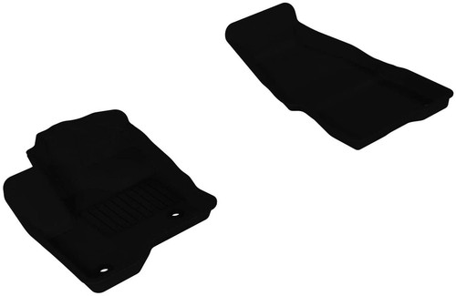 3D MAXpider Floor Liner Mats Front Row Black for FORD FLEX 2009-2019 (2 ...