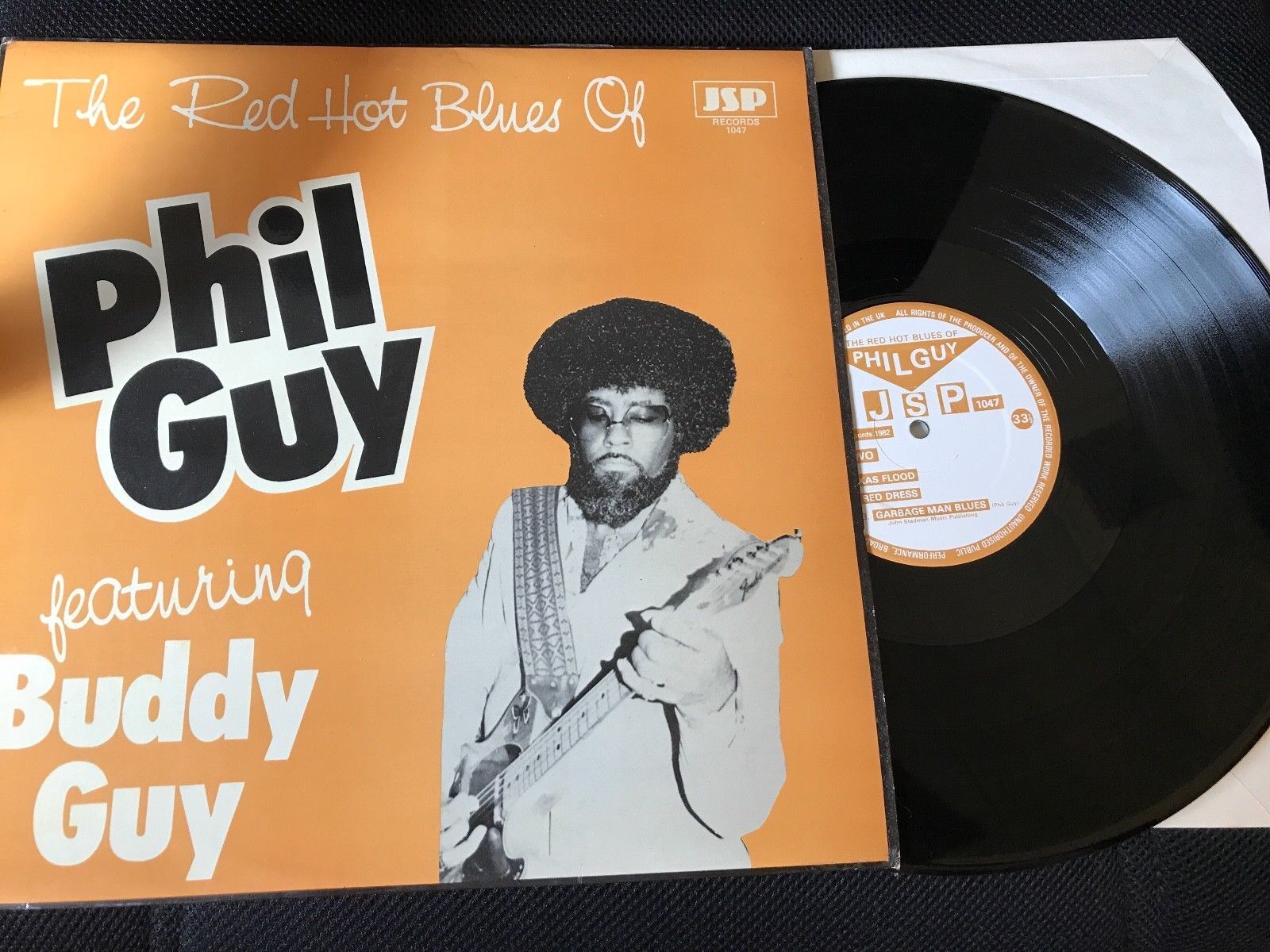 Phil Guy feat Buddy Guy The Red Hot Blues Of Phil Guy LP UK 1982 JSP NM ...