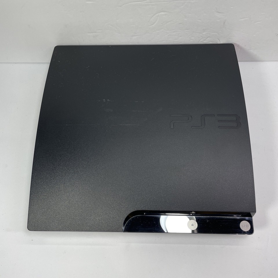 Sony PlayStation 3 PS3 Slim 120GB Console Controller & Cords OEM Bundle ...