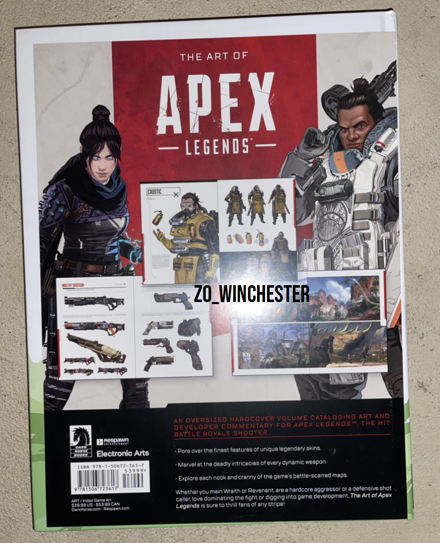 Art of Apex Legends by Respawn Entertainment (2022, Hardcover) for sale ...