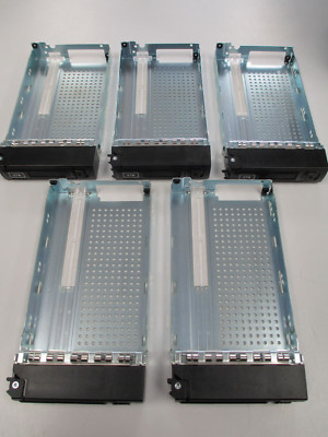 Lot of 5 2.5" 3.5" SATA HDD SSD SATA Hard Disk Carrier Tray Caddy ...