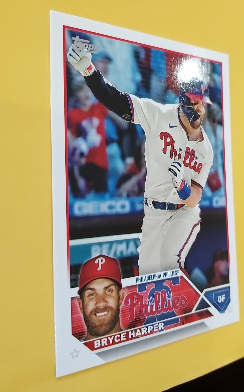2023 Topps Baseball Bryce Harper Card #3 Philadelphia Phillies | eBay