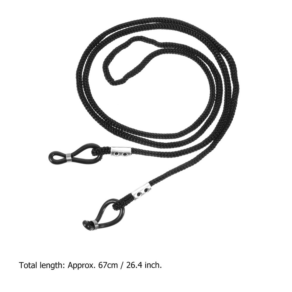 12PCS Nylon Eyeglass/Spectacle/Sunglass/Eyewear Cord Holder Neck String ...