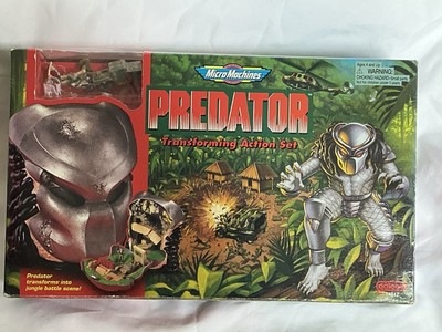 1997 PREDATOR Action Set Jungle Battle Movie Galoob Toys 74817 Micro ...