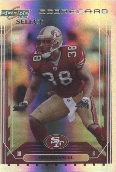 2006 Score Select - Scorecard #317 Ben Emanuel /100 (RC) for sale ...