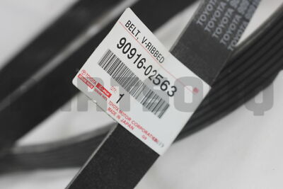 9091602563 Genuine Toyota BELT, V(FOR FAN & ALTERNATOR) 90916-02563 | eBay