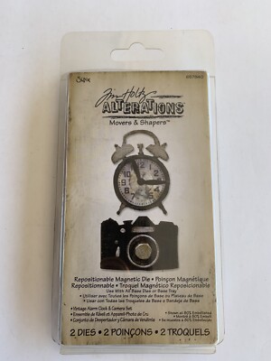 Tim Holtz Alterations Sizzix Vintage Clock Set Dies #657840 | eBay