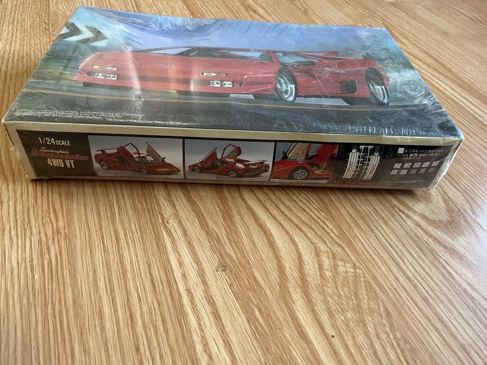 Fujimi Lamborghini Diablo 4WD VT RS-31 1/24 Model Kit #14600 | eBay