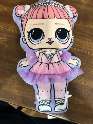 LOL Surprise CENTER STAGE BALLERINA 12” Pillow Plush Doll L.O.L. By ...