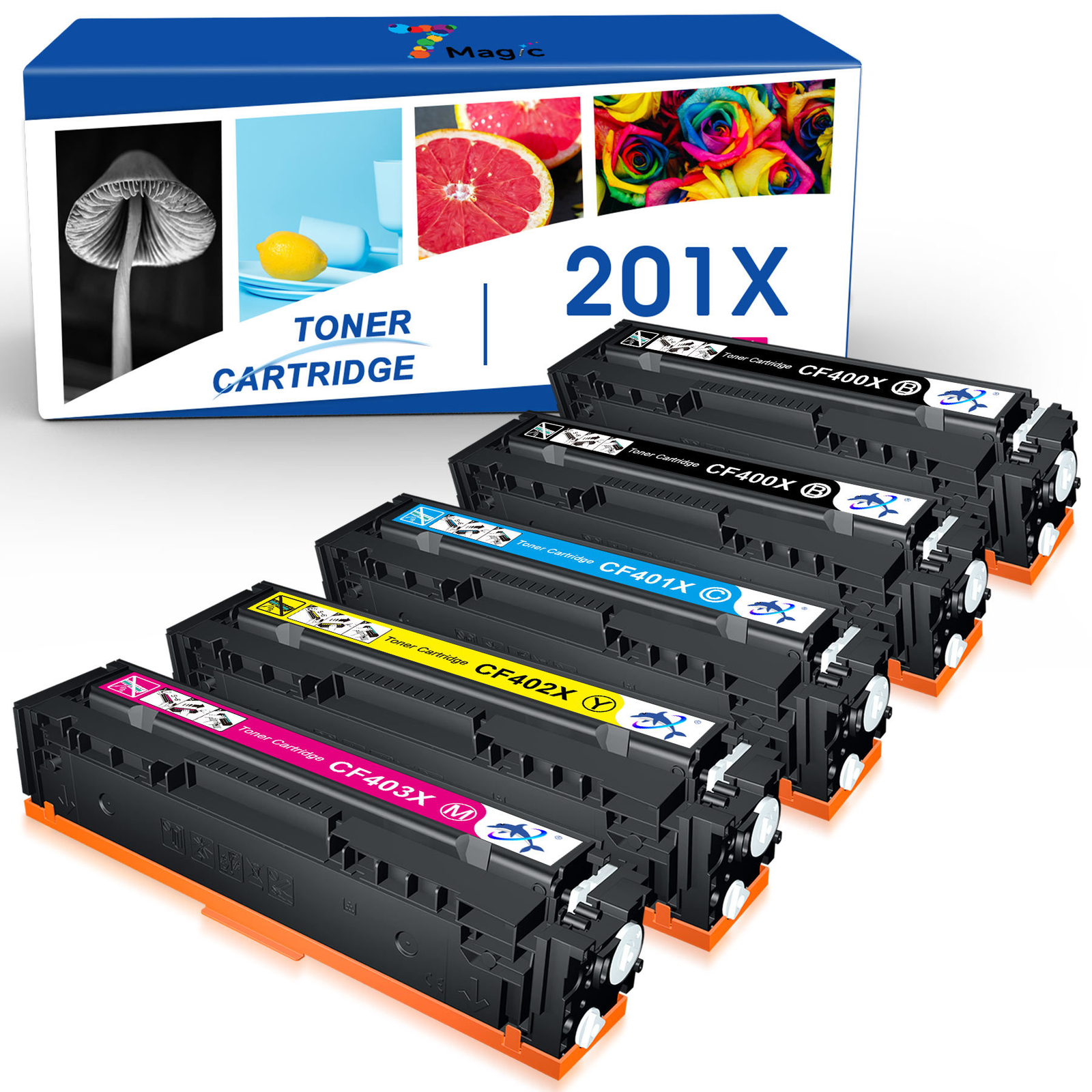 XXL Toner für HP 201X CF400X LaserJet Pro M252 dw M252n M277dw M277n ...