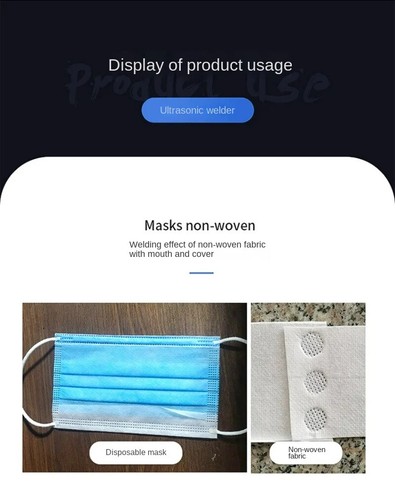 220V /110V Portable Ultrasonic Plastic Spot Welder with Two Welding ...