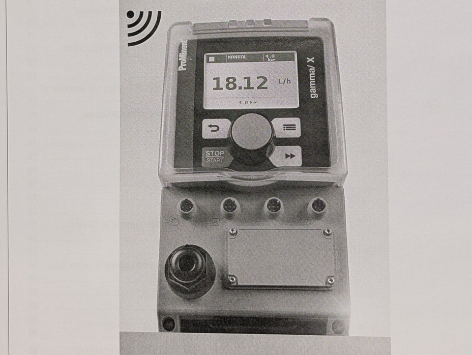 ProMinent Gamma/X GMXA 0708PPE Solenoid Driven Diaphragm Metering Pump ...