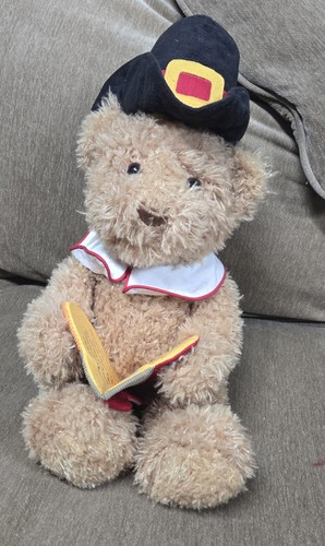 Gund Fun Storytime Pilgrim Bear 88918 Thanksgiving Interactive Talking ...