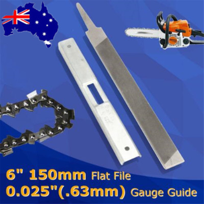 6"(150mm) Flat File Depth Gauge Kit for General Chainsaw File for Raker ...