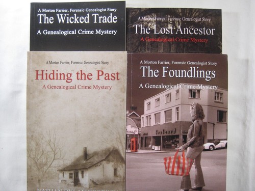 Lot 4 books Forensic Genealogist Stories Nathan Dylan Goodwin Crime ...
