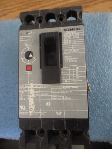 Siemens / Ite Modell: Ed63a010 Kreislauf Unterbrecher Ungebraucht ...