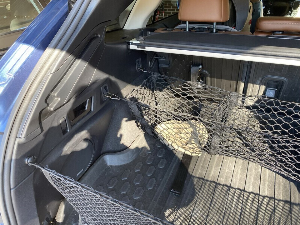 3 Pockets Trunk Organizer Mesh Storage Cargo Net for SUBARU OUTBACK ...
