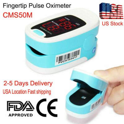 Finger pulse oximeter Spo2 LED Blood Oxygen Heart Rate o2 patient ...