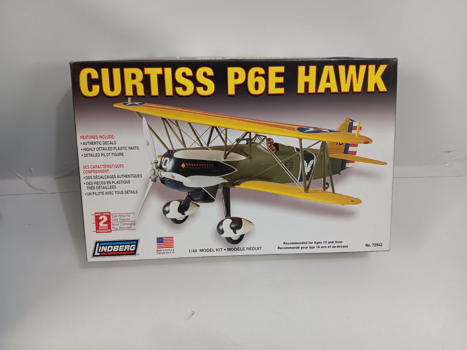 Linberg Curtiss P6E Hawk Model Kit 1/48 | eBay