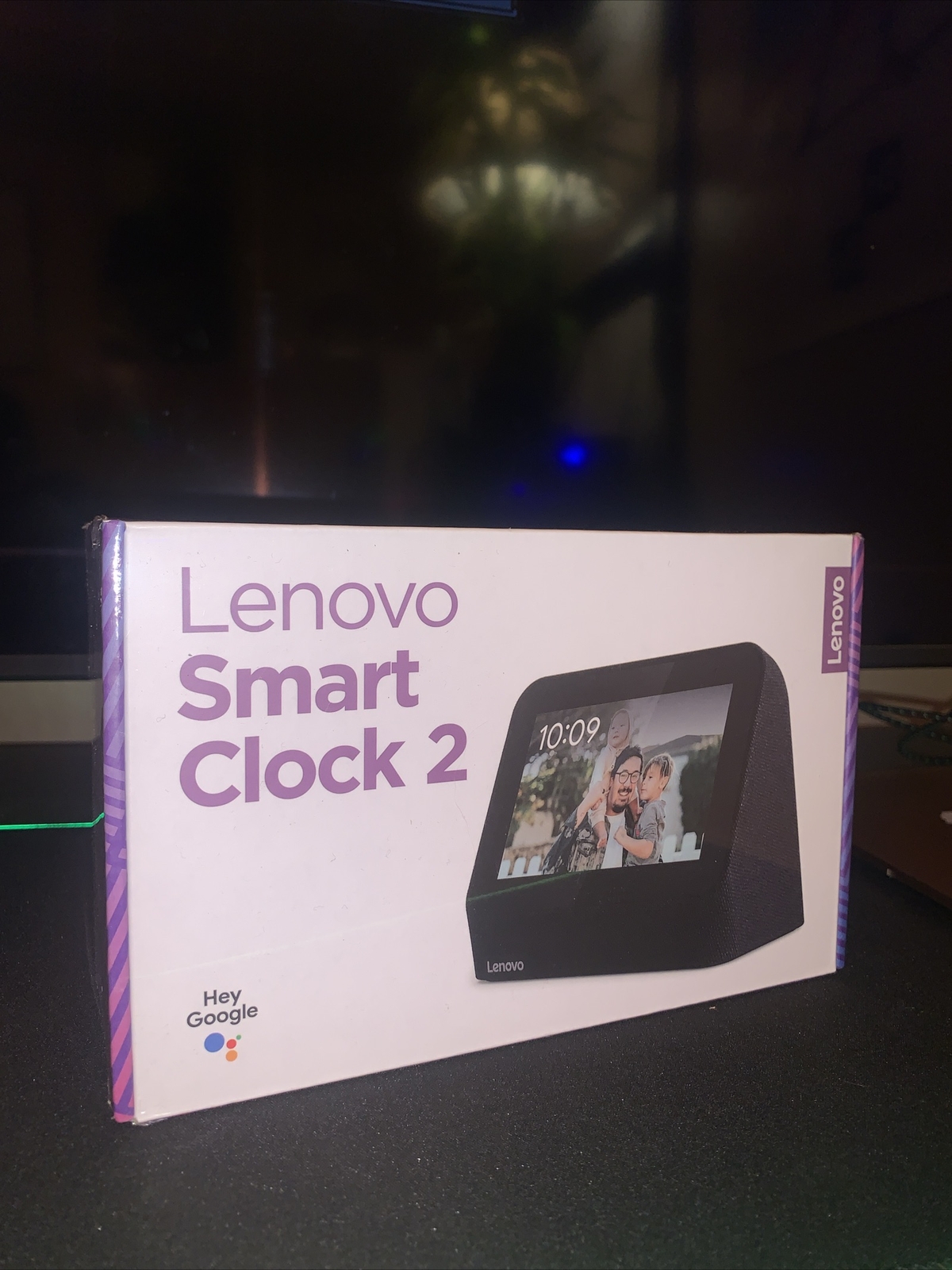 NEW Lenovo Smart Clock 2 Black Model CD-24502F 195890609485 | eBay