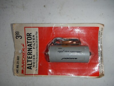 Vintage Radio Alternator Noise Filter Radio Shack Archer CB HAM Stereo ...