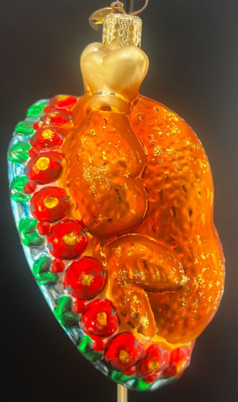 CHRISTOPHER RADKO CELEBRITY ROAST CHRISTMAS TURKEY ORNAMENT | eBay