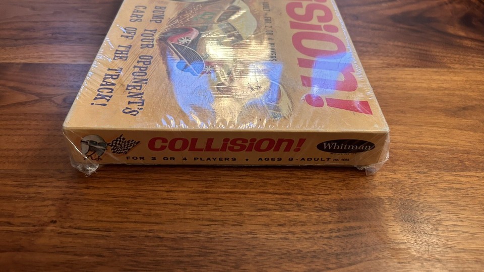 Rare New 1969 Collision Board Game Whitman Factory Sealed | eBay
