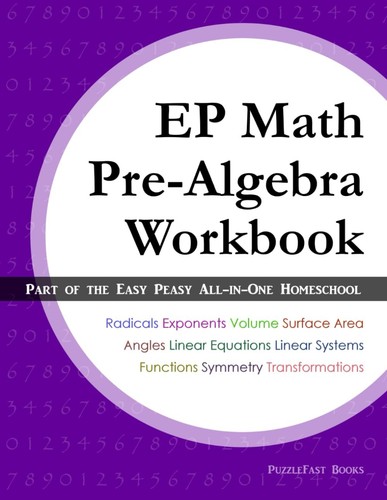 EP Math Pre-Algebra Workbook: Part of the Easy Peasy All-in-One ...