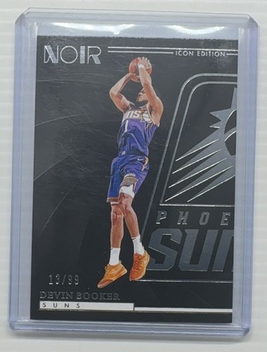 2023-24 Panini Noir Devin Booker Icon Edition #13/99 Suns | eBay