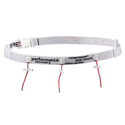 Compressport Triathlon Race Number Tri Belt White | eBay UK