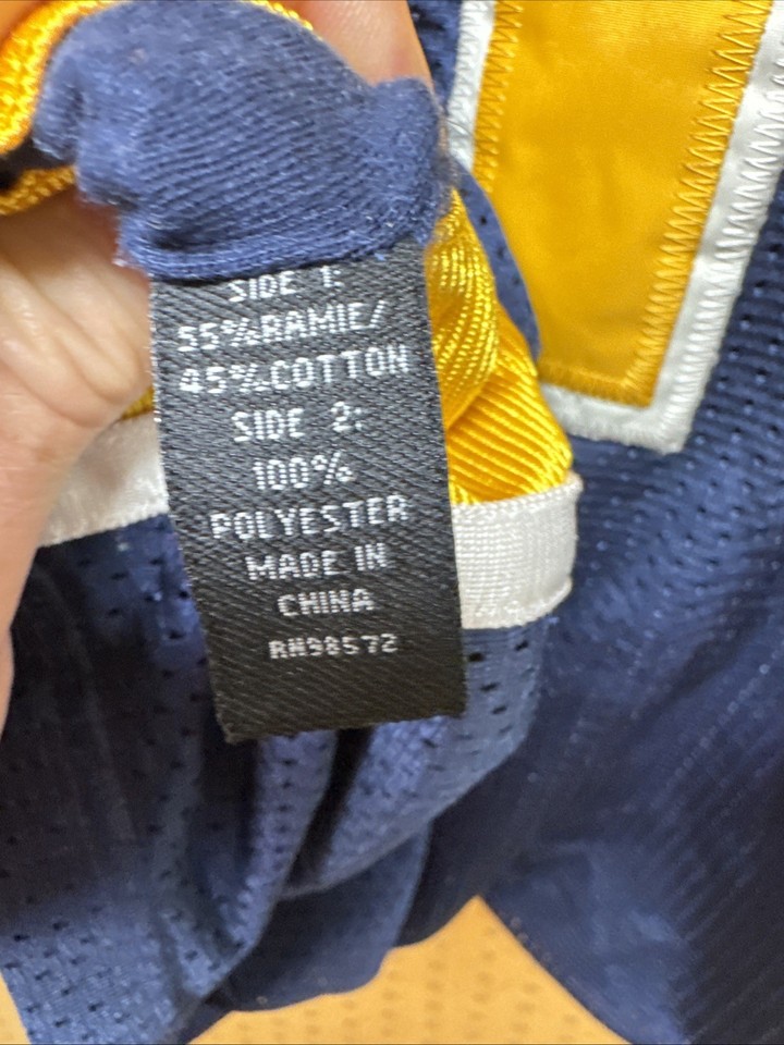 WVU Mountaineers #9 Jersey Adult Large Steve & Barry’s City Wide Patch ...