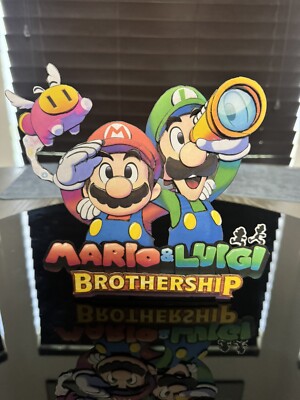 Mario and Luigi: Brothership Cardboard Standee | eBay