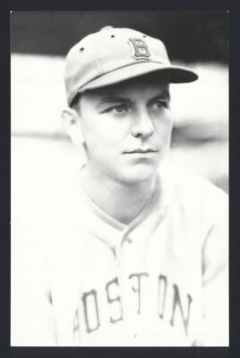 BOB KAHLE Real Photo Postcard RPPC Spring 1939 Boston Bees George Burke ...