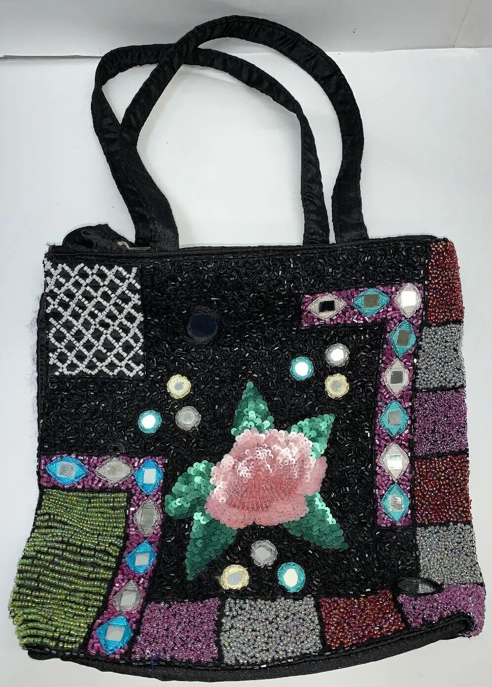 Vintage TONI Purse, Hand Bag With Sequins Beads- Evening Wedding | eBay