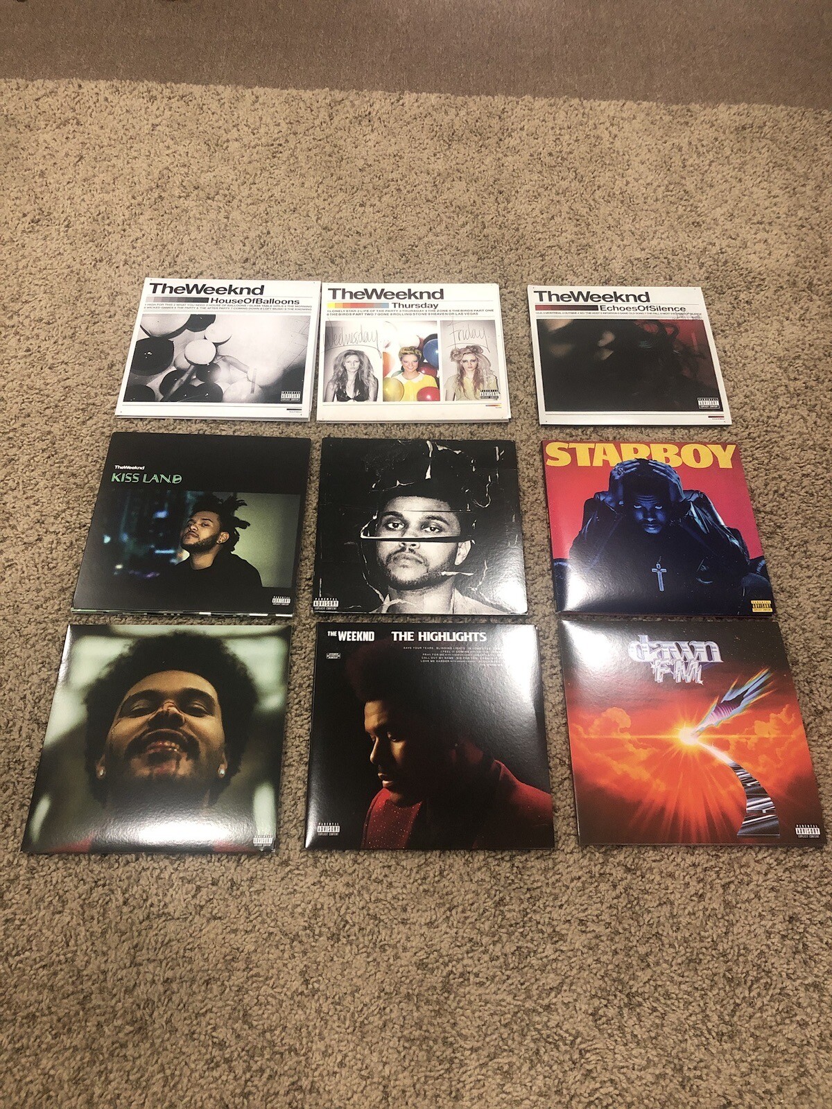 The Weeknd vinyl bundle | eBay