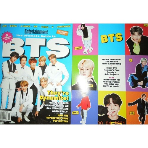 BTS entertainment weekly special ULTIMATE GUIDE they're dynamite POP ...