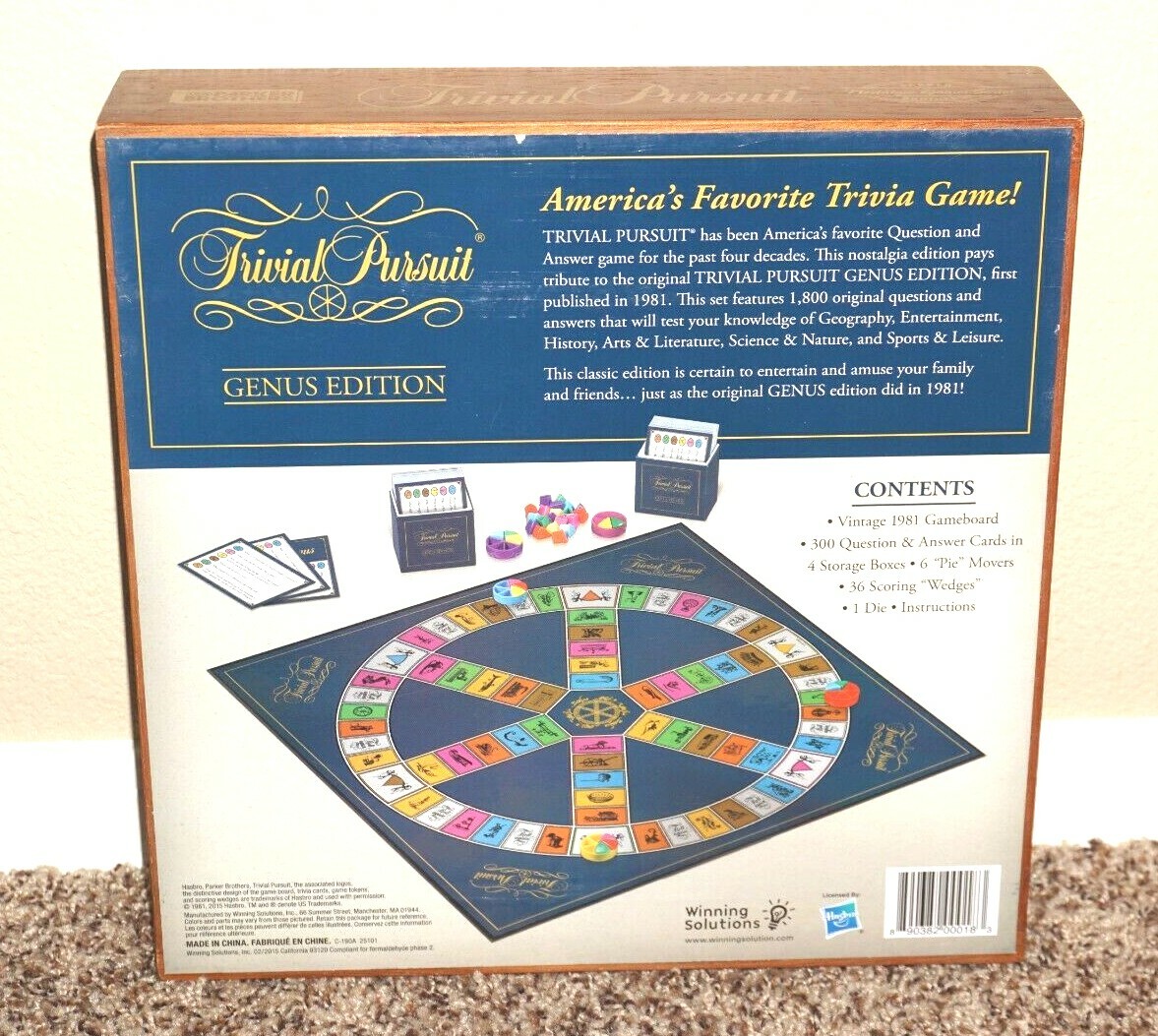 Trivial Pursuit Box