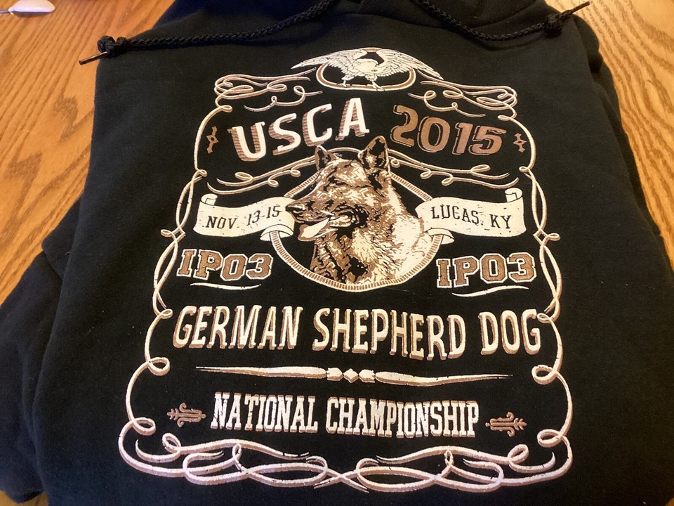 C Port And Co Classic Hoodie Jacket Pullover German Shepard Graphics ...