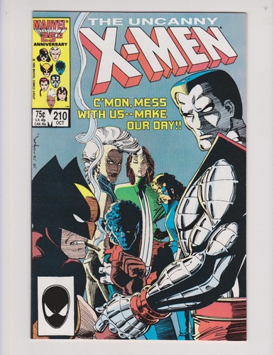 UNCANNY X-MEN #210 MARVEL 1986 1ST MARAUDERS HELLFIRE X-FACTOR APP ...