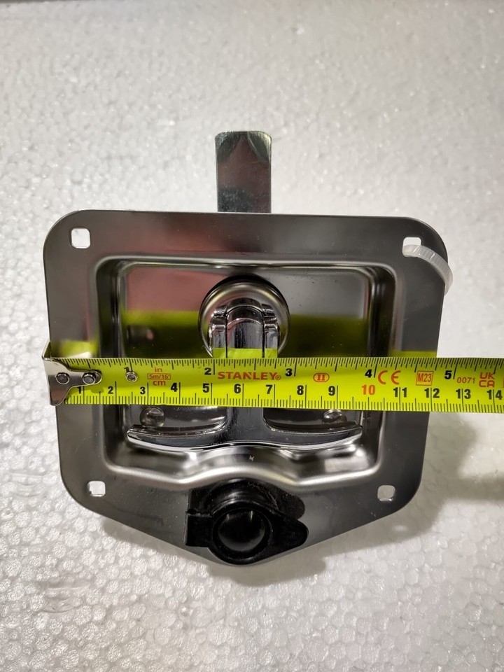 Recessed tool box locker flush lock for door lock inc 2 keys handle ...