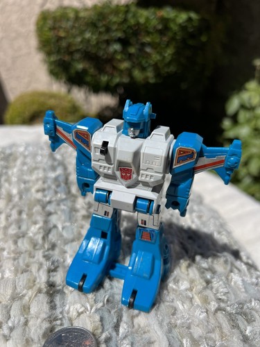 Vintage Takara 1984 Hasbro G1 Transformers Blue White Topspin Action ...