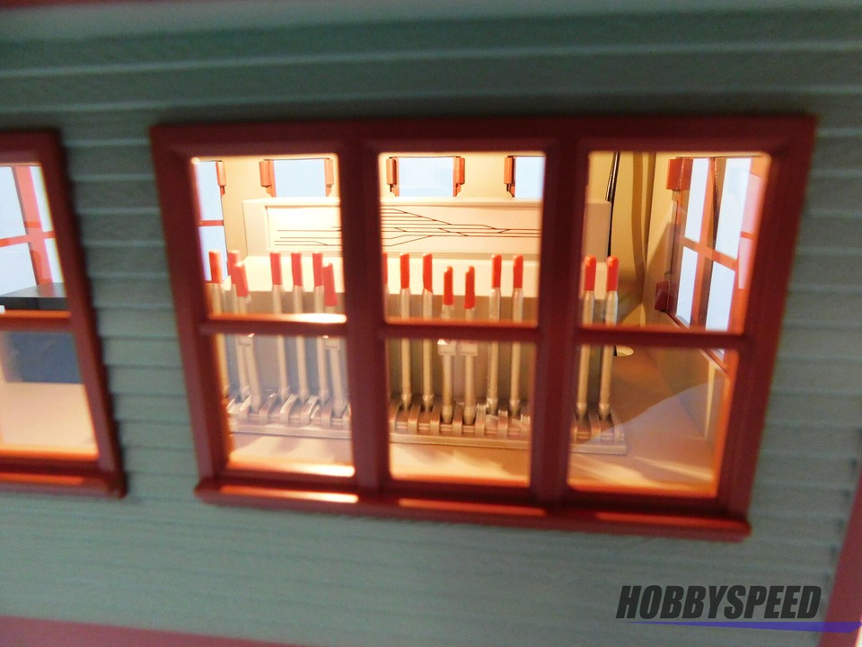 MTH GOLDEN SPIKE YARD SWITCH TOWER O GAUGE crossing watch train 30 ...